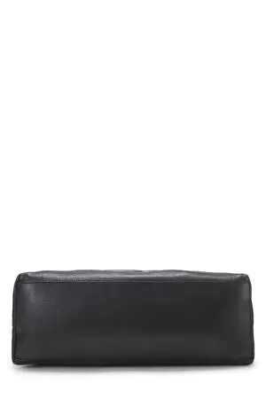 Gucci Leather Soho Chain Tote - Black