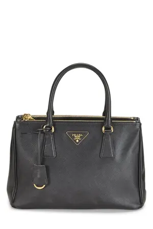 Prada Saffiano Executive Tote - Black
