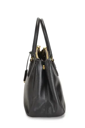 Prada Saffiano Executive Tote - Black