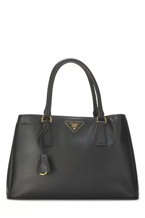 Prada Saffiano Executive Tote - Black