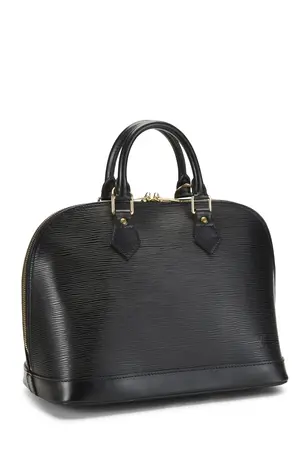 LOUIS VUITTON Epi Alma - Black