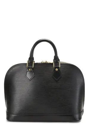 LOUIS VUITTON Epi Alma - Black