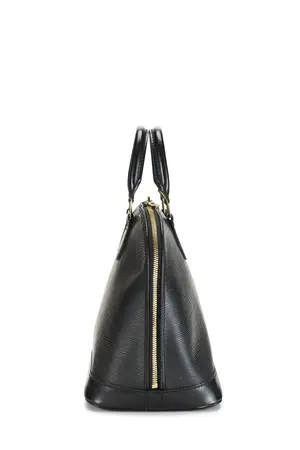 LOUIS VUITTON Epi Alma Handbag - Black