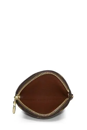 LOUIS VUITTON Monogram Canvas Porte Monnaie Round