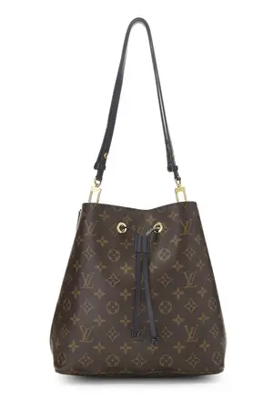 Louis Vuitton Noe Gold Tone Bucket Bags