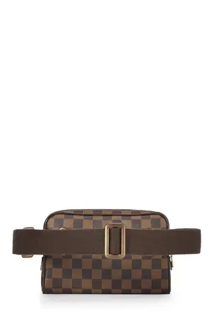 LOUIS VUITTON Damier Ebene Brooklyn Bum Bag