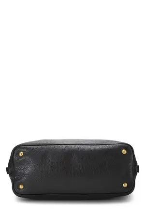 Prada Vitello Daino Side Zip Tote