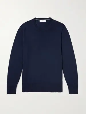 Mr P. Merino Wool Sweater - Blue