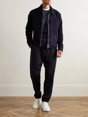 Mr P. Merino Wool Sweater - Blue
