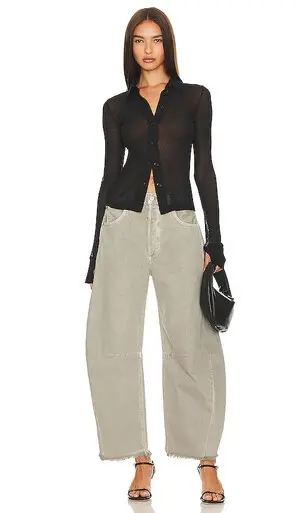 Citizens Of Humanity Horseshoe Jean In Light Grey In Cinder - 40