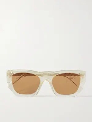 Fendi Roma D-frame Sunglasses - Yellow