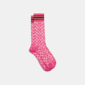 COACH Signature Socks