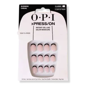 OPI Xpress/on French Tip Press On Nails - Business Casual