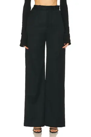 GRACE LING Peek Open Thigh Pant