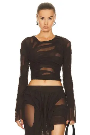 DI PETSA Wetlook Top