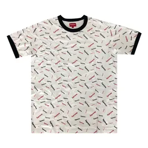 Supreme Scatter Ringer Tee - White