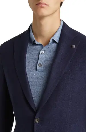 JACK VICTOR Hampton Knit Wool Sport Coat