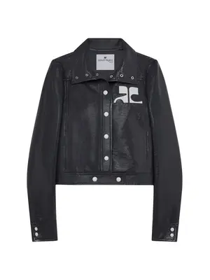 COURREGES Reedition Vinyl Jacket Black