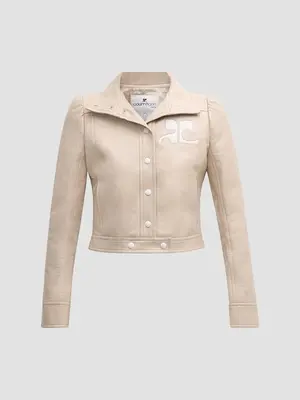 COURREGES Reedition Vinyl Jacket Grey