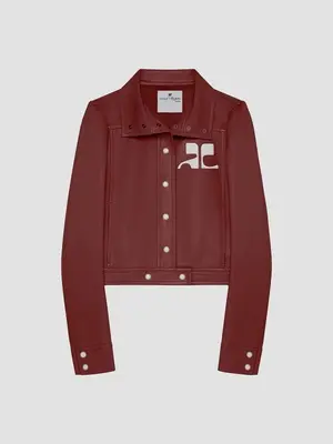 COURREGES Reedition Vinyl Jacket - Red