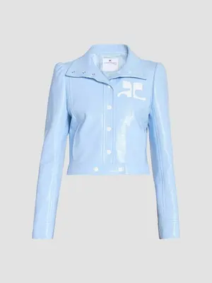 COURREGES Reedition Vinyl Jacket Sky