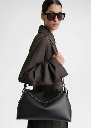 TOTEME T-lock Top Handle Bag