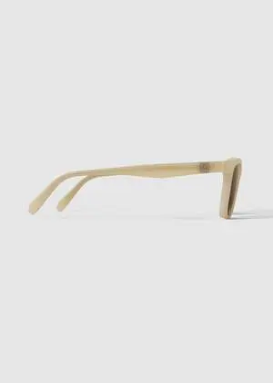 TOTEME Classic Sunglasses - Bone