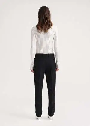 TOTEME Mid-waist Slim Trousers