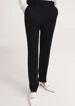 TOTEME Mid-waist Slim Trousers