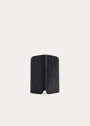 TOTEME Monogram Leather Passport Holder