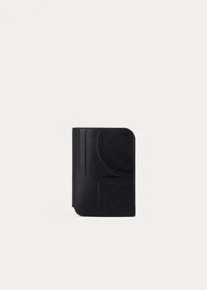 TOTEME Monogram Leather Passport Holder