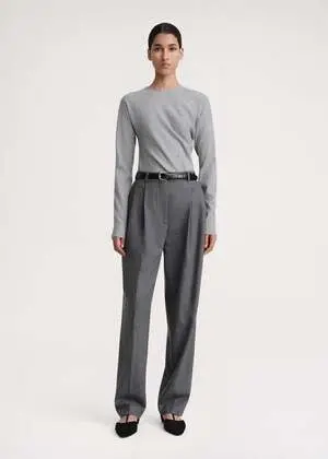 TOTEME Double-pleated Tailored Trousers