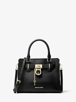 Michael Kors Black Leather Satchels