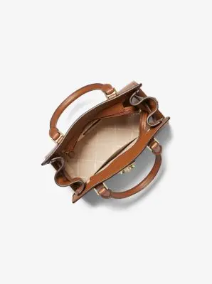 Michael Kors Hamilton Small Satchel - Brown