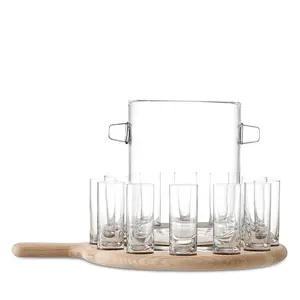 LSA 14 Piece Shot Serving Set - Clear