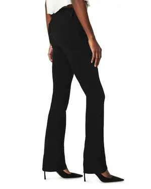 Joe's Jeans The Provocateur Petite Mid Rise Bootcut Stretch Jeans - Black