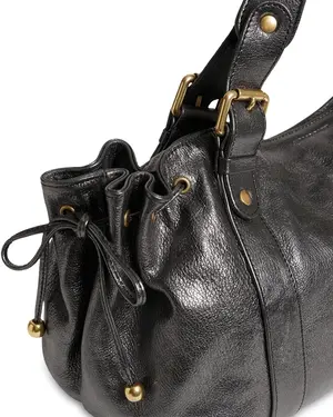Gerard Darel 24h Leather Tote - Gray