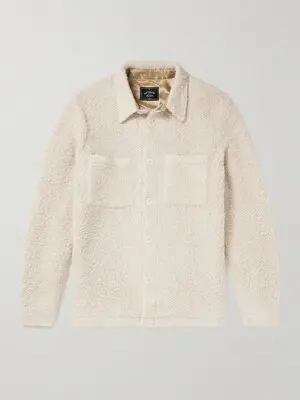 Portuguese Flannel Curly Bouclé Overshirt
