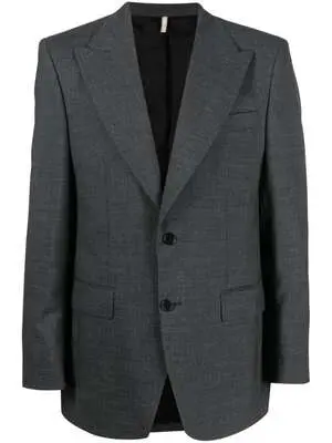 SUNFLOWER Single-breasted Wool Blazer