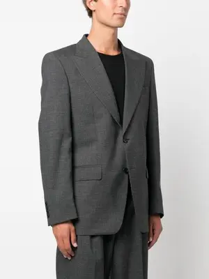SUNFLOWER Single-breasted Wool Blazer