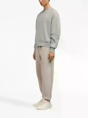 Ami Logo-patch Sweatshirt - Grey