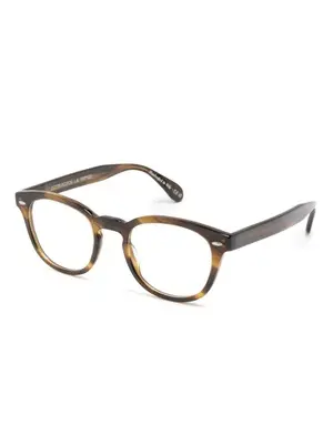 Oliver Spencer Tonal Round-frame Eyeglasses