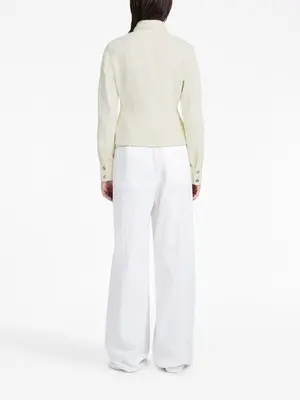 Proenza Schouler White Label Buttoned Panelled Denim Jacket