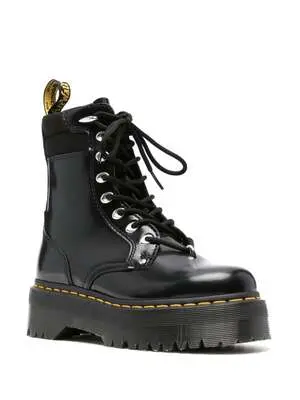 Dr. Martens Jadon Leather Boots - Black