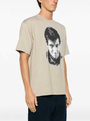 Undercover Pixelated-print Cotton T-shirt