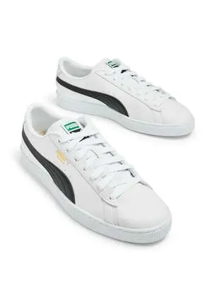 PUMA Basket Classic Xxi Leather Sneakers - White