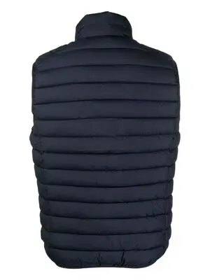 SAVE THE DUCK High-neck Padded Gilet - Blue