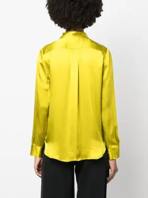 P.a.r.o.s.h Long-sleeve Silk Satin Shirt