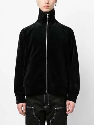 MASTERMIND WORLD Zip-up Velour Sweatshirt
