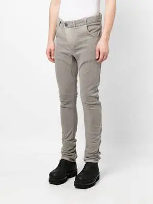 Boris Bidjan Saberi 11 Mid-rise Skinny Trousers
